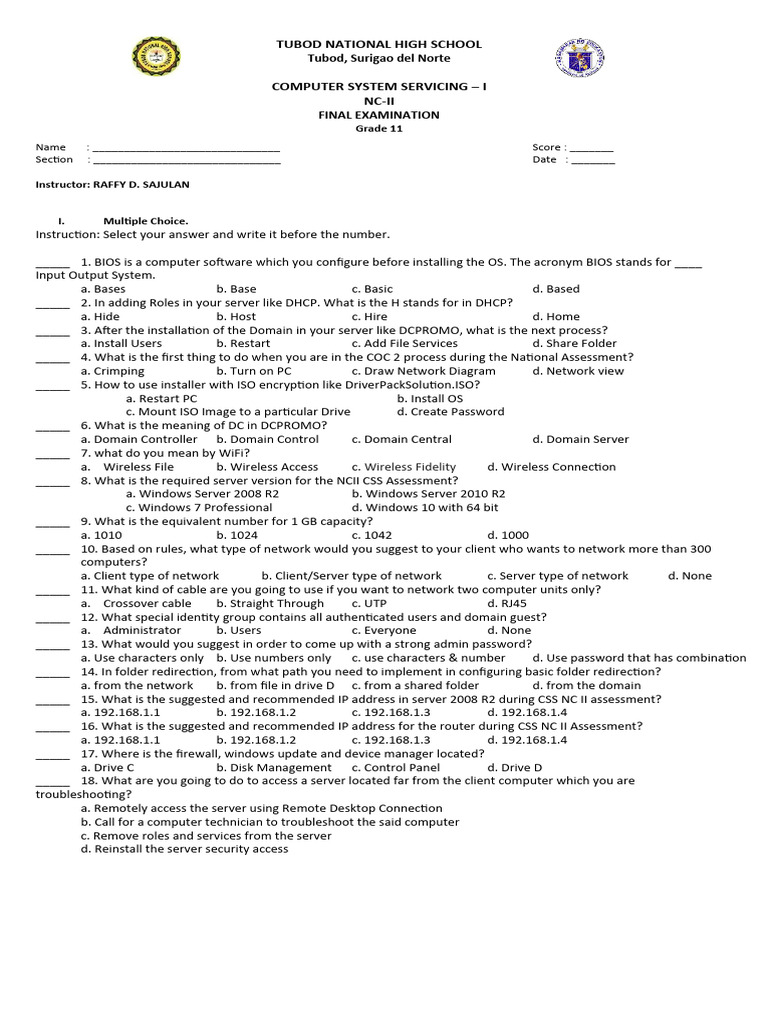 CSS1 | PDF | Computer Network | Ip Address