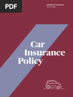 Policy Booklet | PDF | Insurance | Traffic Collision