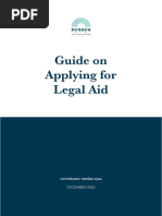 Legal Aid Grants: Application Guide | PDF | Mortgages | Legal Aid