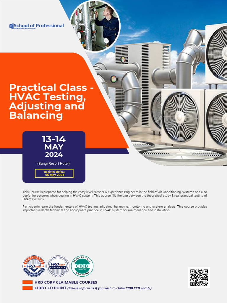HVAC Testing, Adjusting & Balancing Course | PDF | Temperature ...