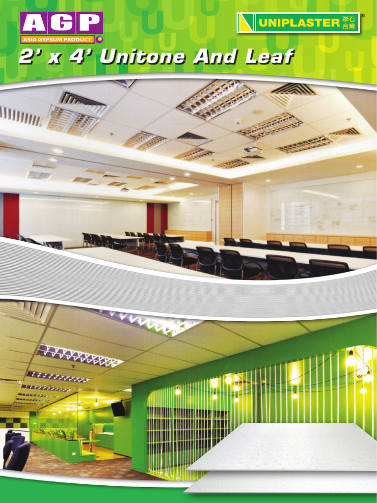 Uniplaster AGP 2 X 4 Unitone Leaf Leaflet1 | PDF