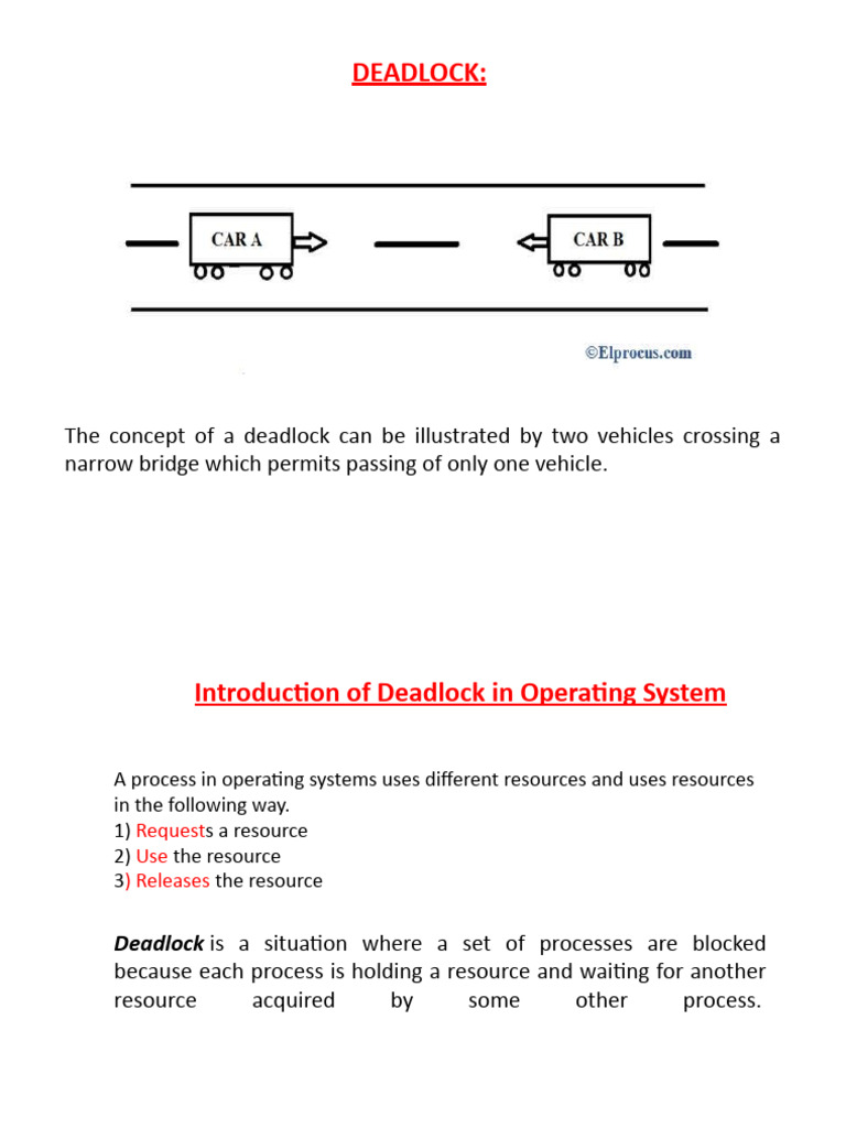 4.3 Deadlock (Autosaved) | Download Free PDF | Process (Computing) | Computing