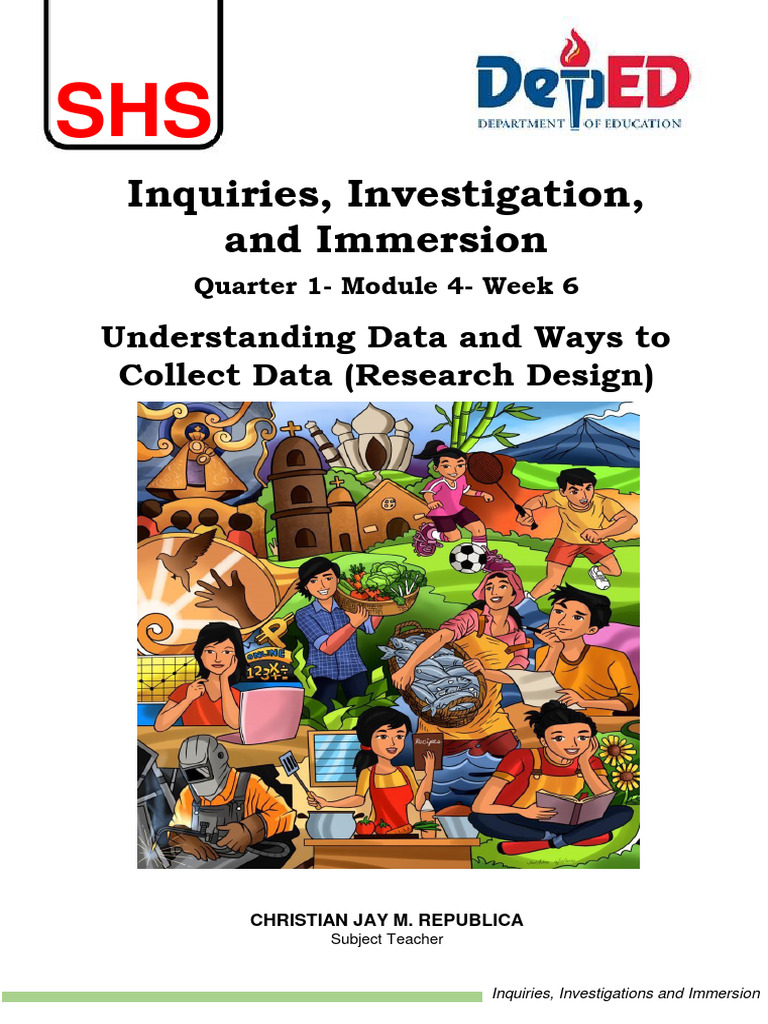 Applied - 3IS-Q1-Module 4 - Understanding Ways To Collect Data | Download Free PDF | Qualitative ...