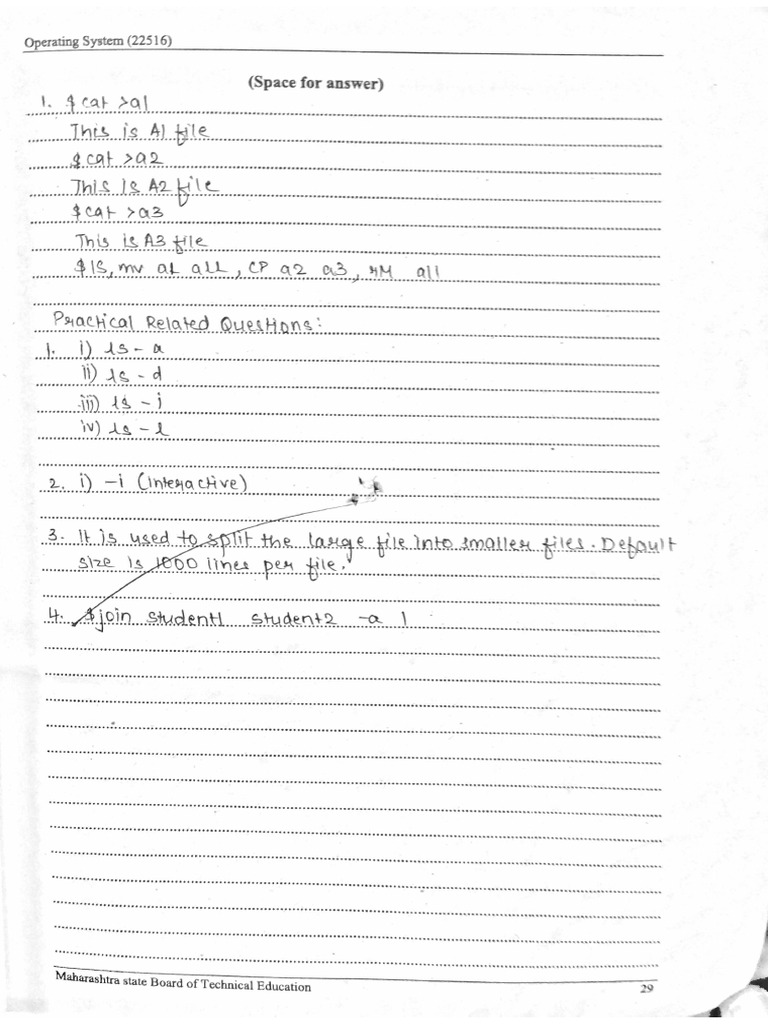 6 Pratical (OSY) | PDF