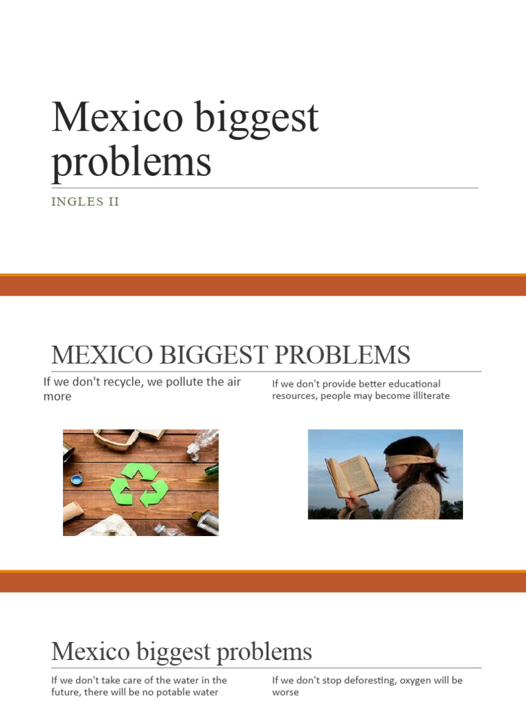 Mexico Biggest Problems | PDF