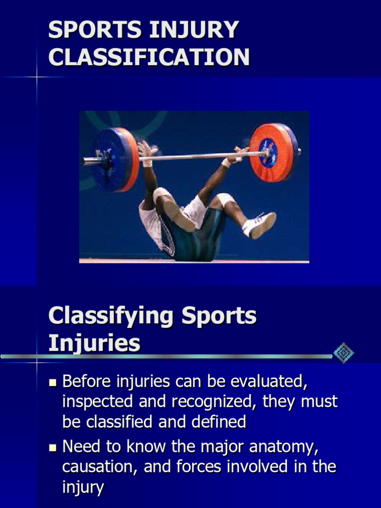 Sports Injury Classification Guide | PDF | Bone | Stress (Mechanics)