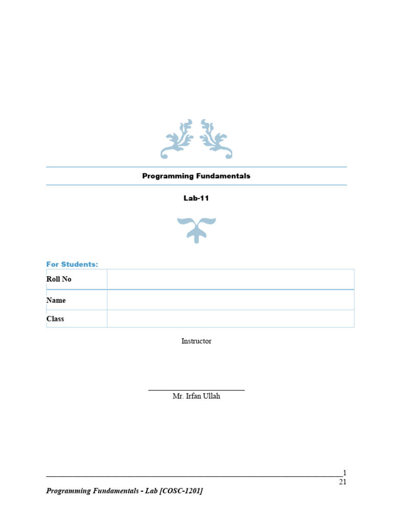 PF Lab 11 | Download Free PDF | Mathematical Logic | Programming Paradigms