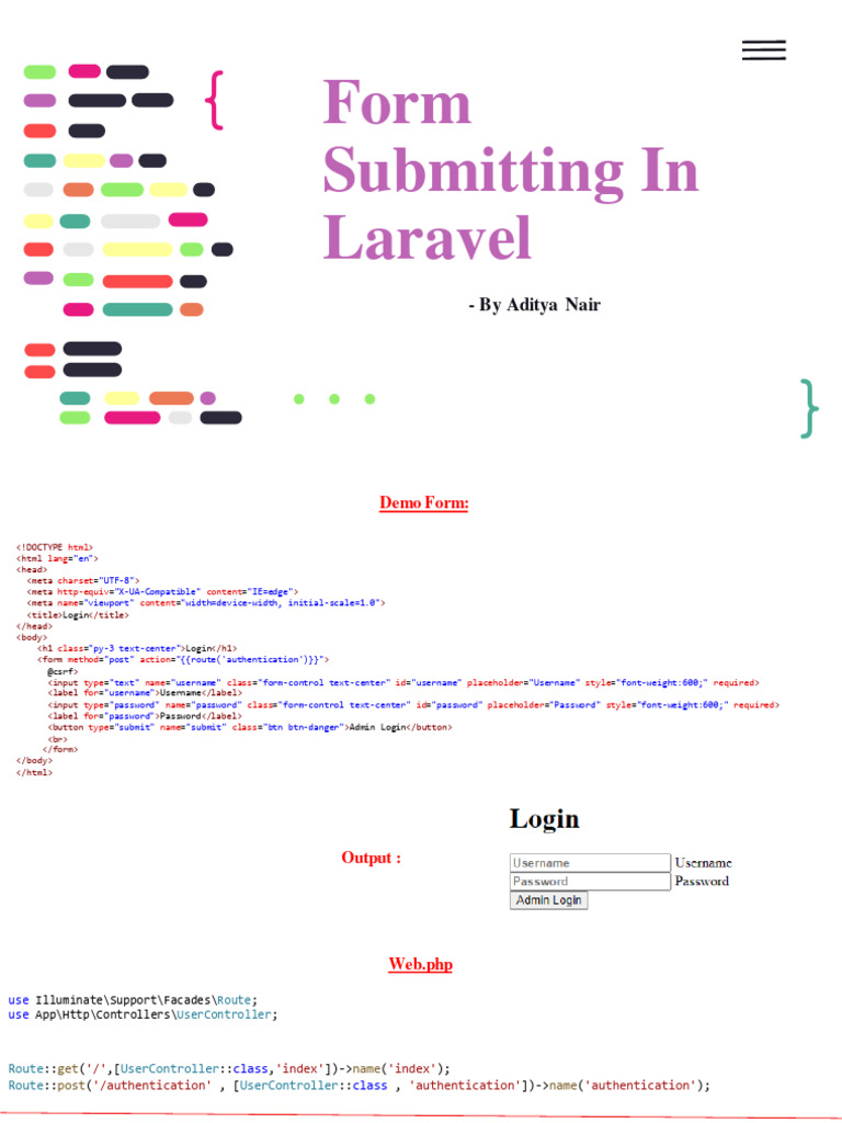 Laravel | PDF | Secure Communication | Security Engineering