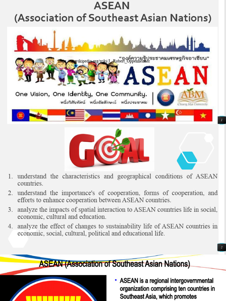 ASEAN (1) | PDF | Malaysia | Laos