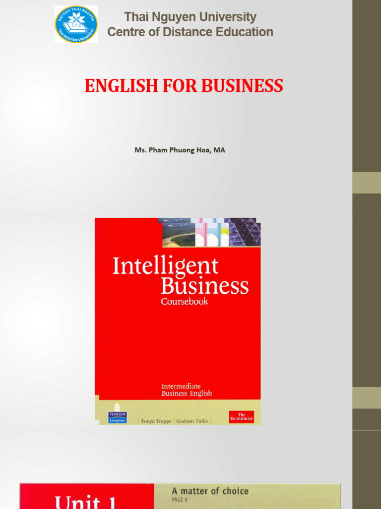 Unit 1 - English For Business | PDF | Mergers And Acquisitions ...