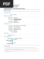 CRDB Bank Funds Transfer Request Form | PDF | Payments | Cheque
