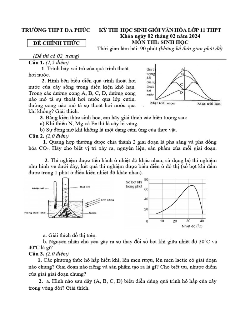 ĐỀ CHỌN HSG | PDF
