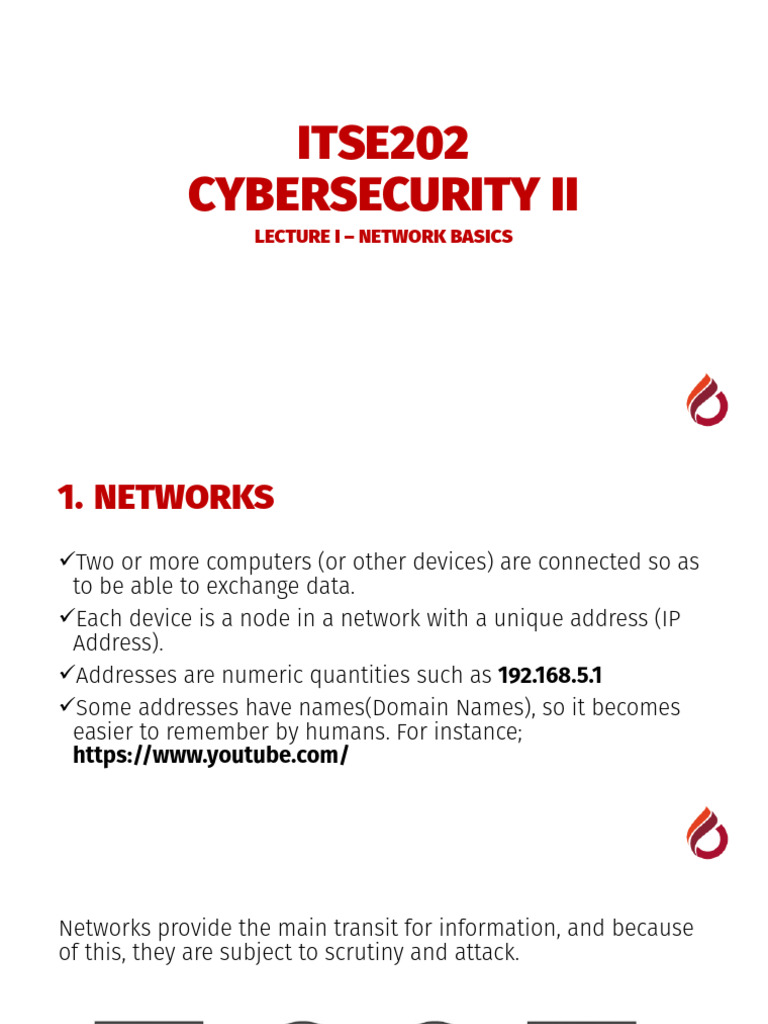 Lecture 1 - Network Basics | Download Free PDF | Port (Computer Networking) | Computer Network