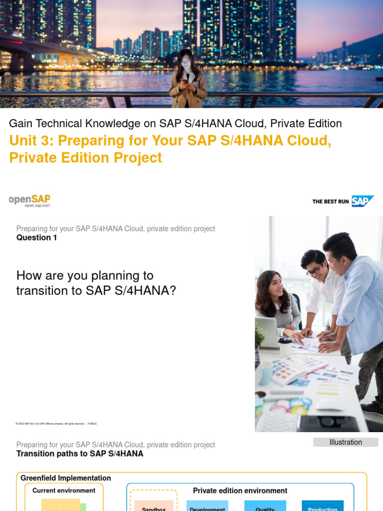 openSAP S4cpe1 Unit 03 PREP Presentation | Download Free PDF | Cloud Computing | Information ...