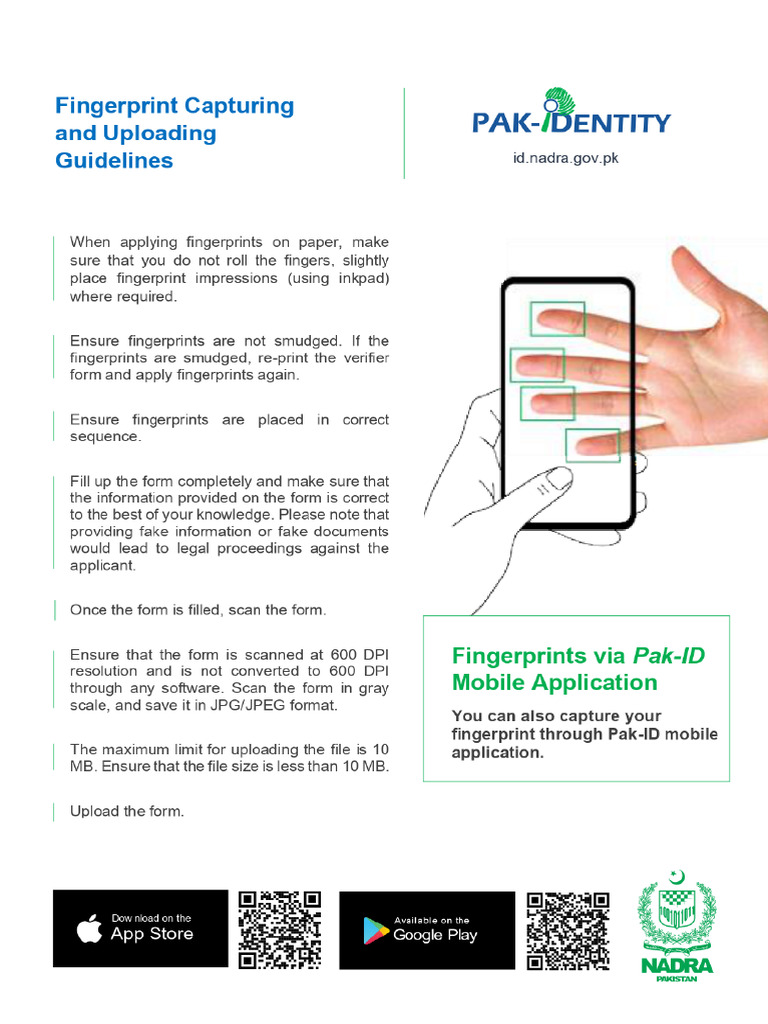 Fingerprint Guidelines | PDF | Fingerprint | Computing