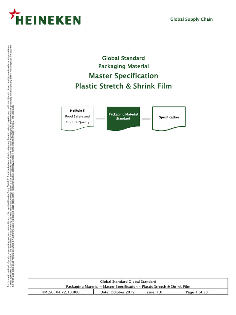 04.72.10.000 - Master Specification Plastic Film - issue 1.0 (final ...