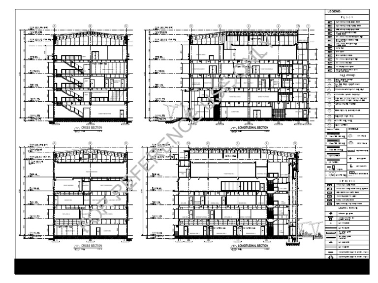 For Reference Use Only: Cross Section Longitudinal Section Longitudinal ...
