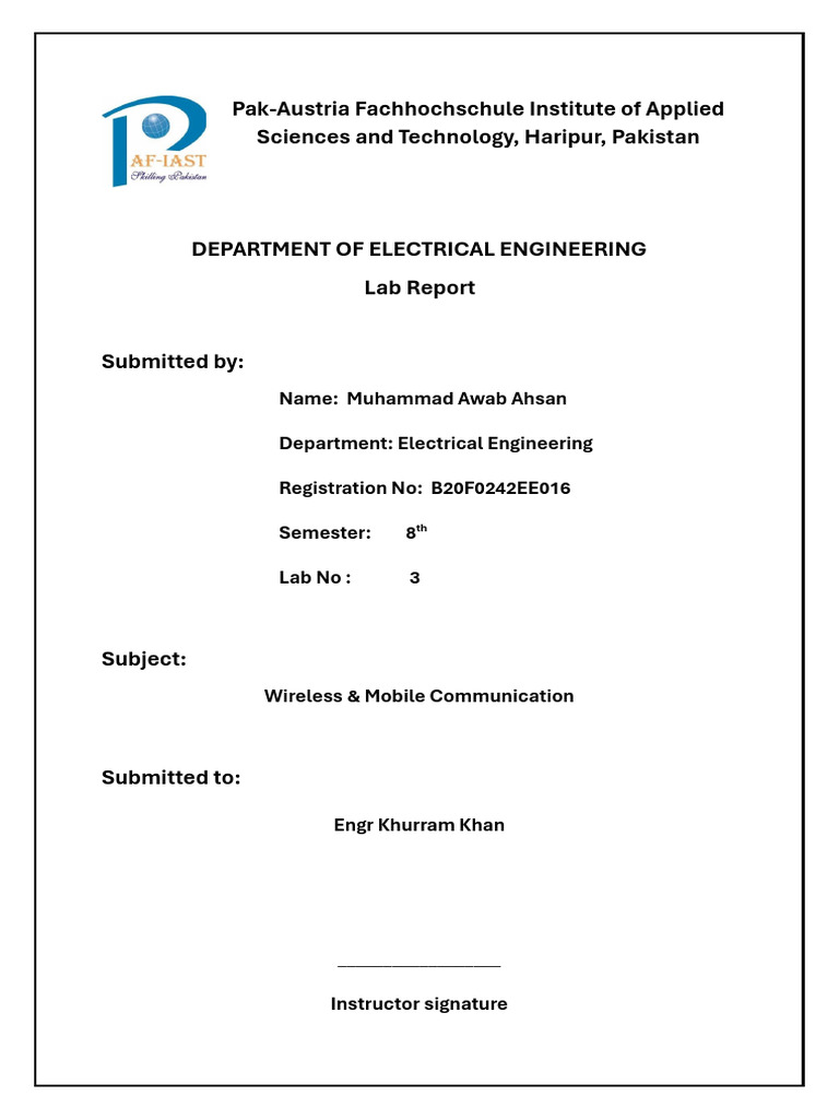 Lab - 03 Diffraction model | PDF | Diffraction | Waves