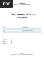 Calculation-Magnification-Qs Pack-Gcse | PDF | Micrograph | Cell (Biology)
