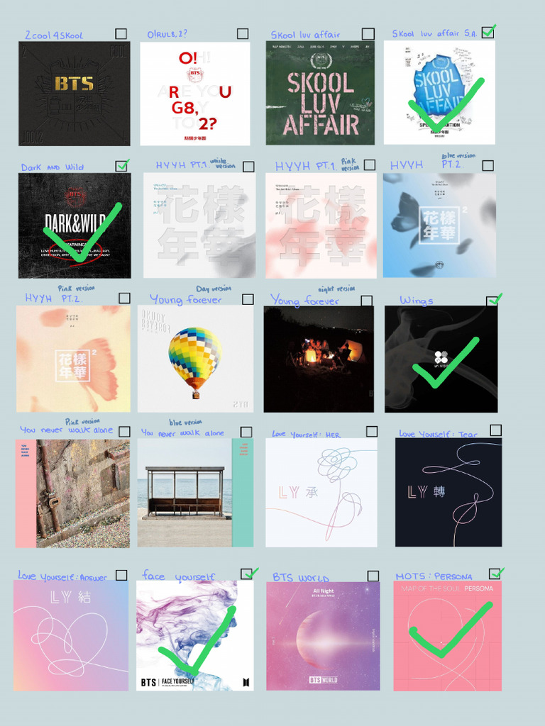 Albums Bts | PDF