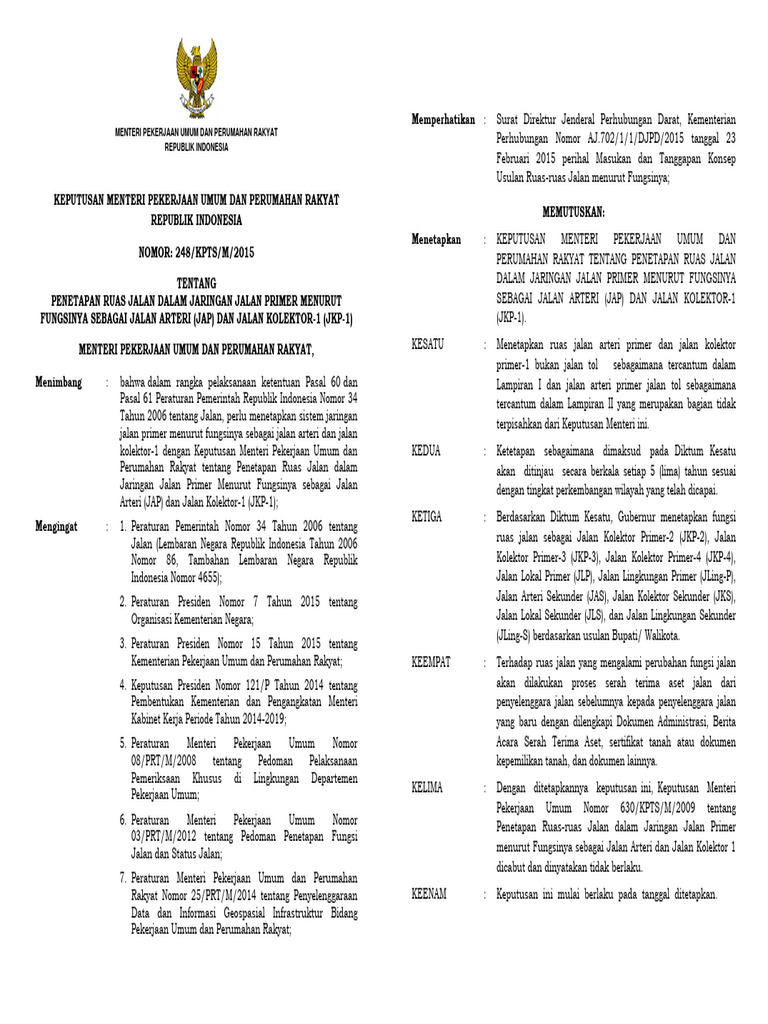 SK Jalan Nasional 2015 | PDF