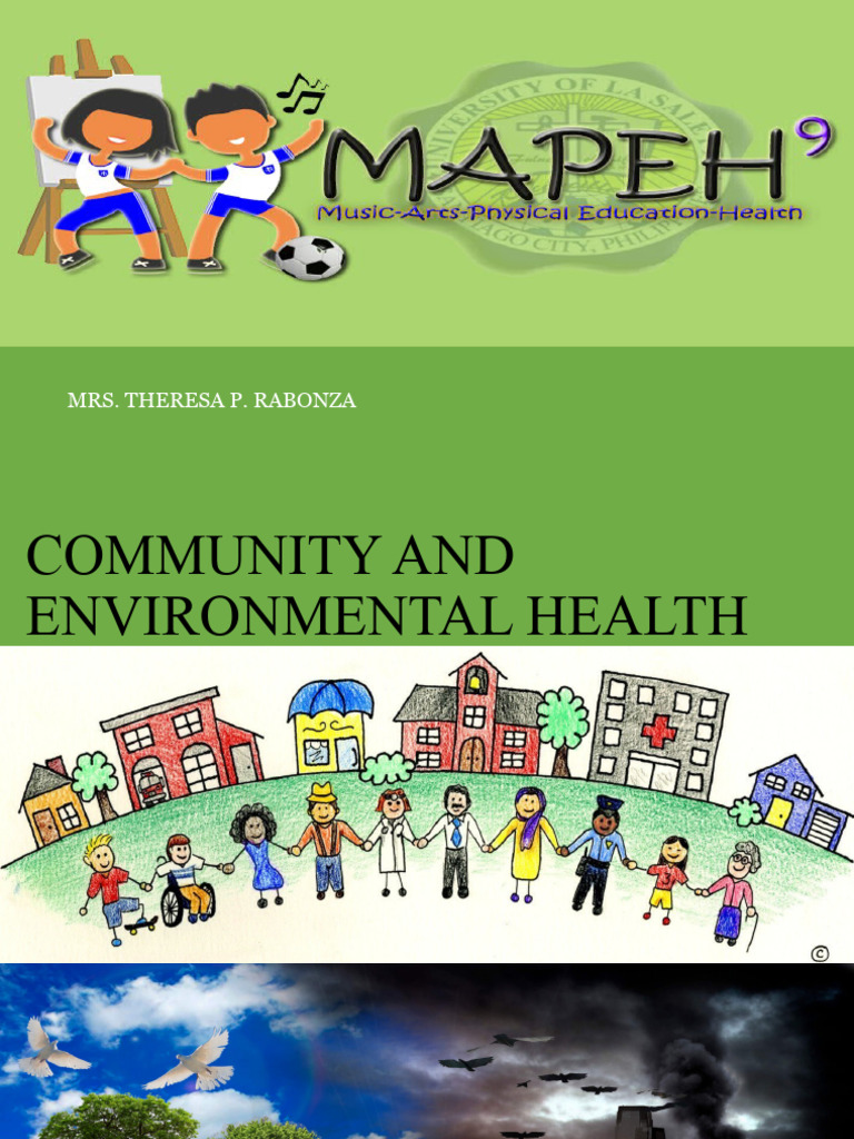 Characteristics of A Healthy Community | PDF | Environmental Health ...