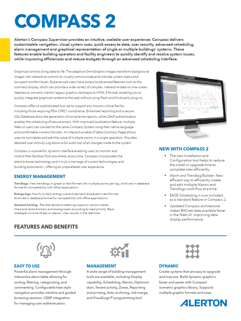 Compass 2 Data Sheet | PDF | Databases | Networking