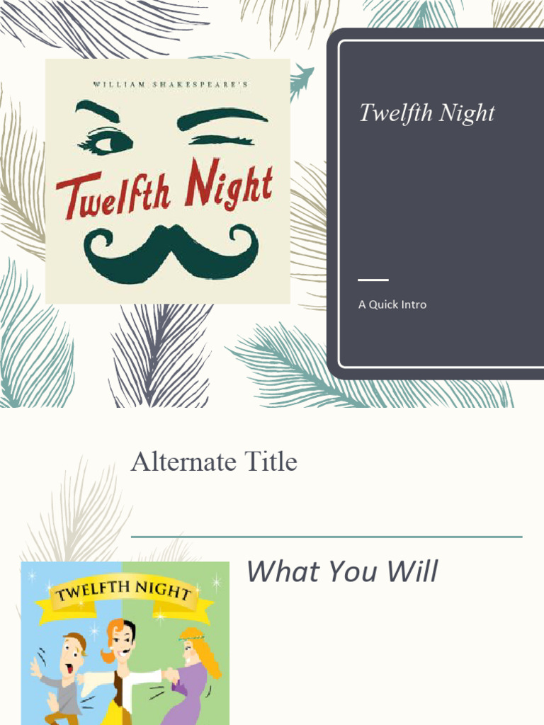 Twelfth Night | PDF | Twelfth Night