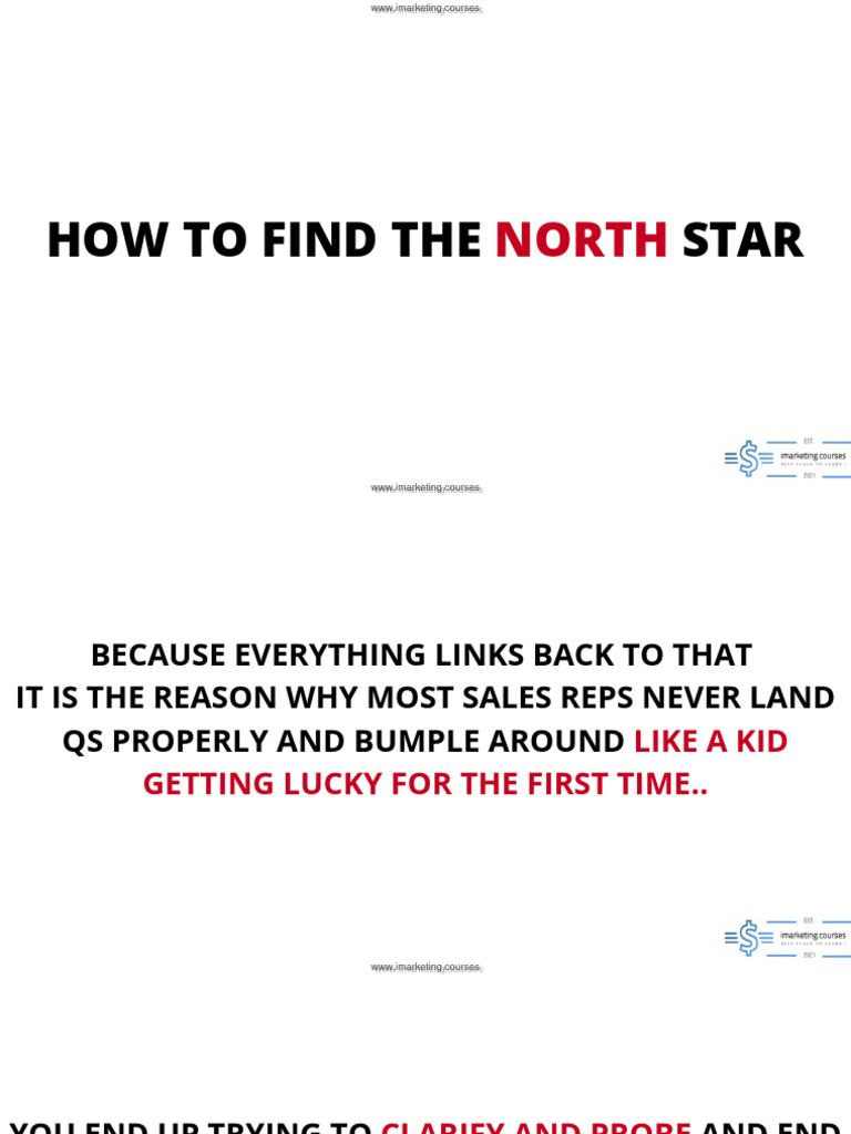 04-How to Find the North Star | PDF