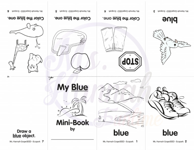 Unit 2 Blue Mini Book | PDF