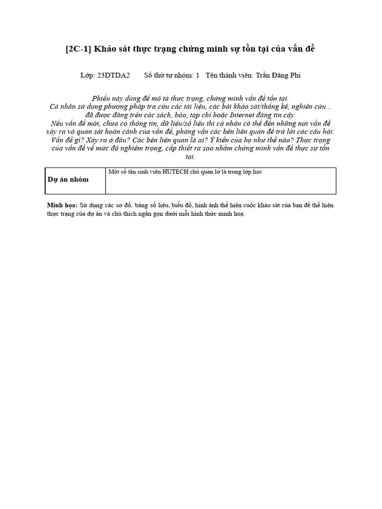(2C-1) Trần Đăng Phi | PDF