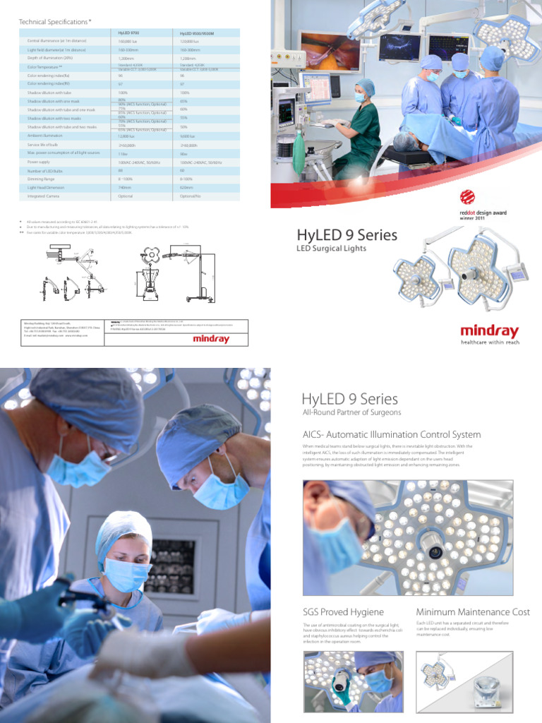 Brochure - HyLED-9 | PDF | Camera | Zoom Lens