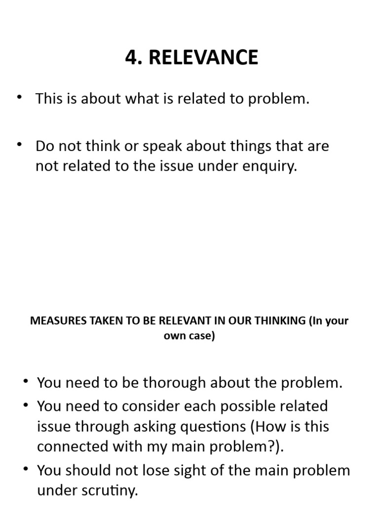 CRITICAL THINKING PRESENTATION 3a | Download Free PDF | Reason | Thought
