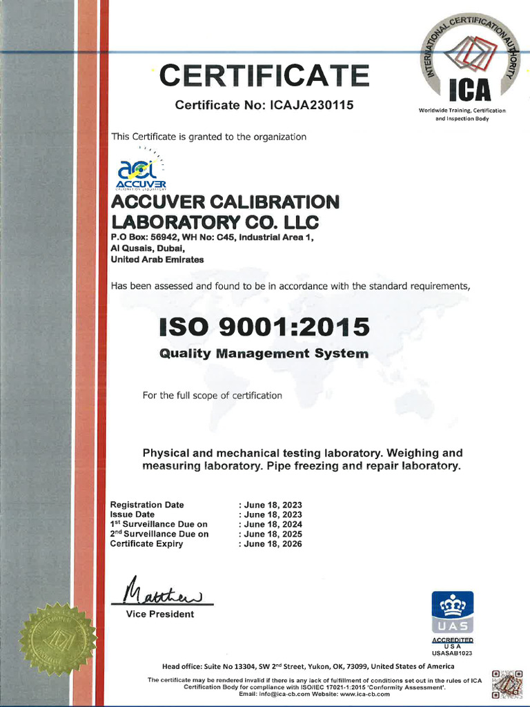 Iso 9001 2015 | PDF