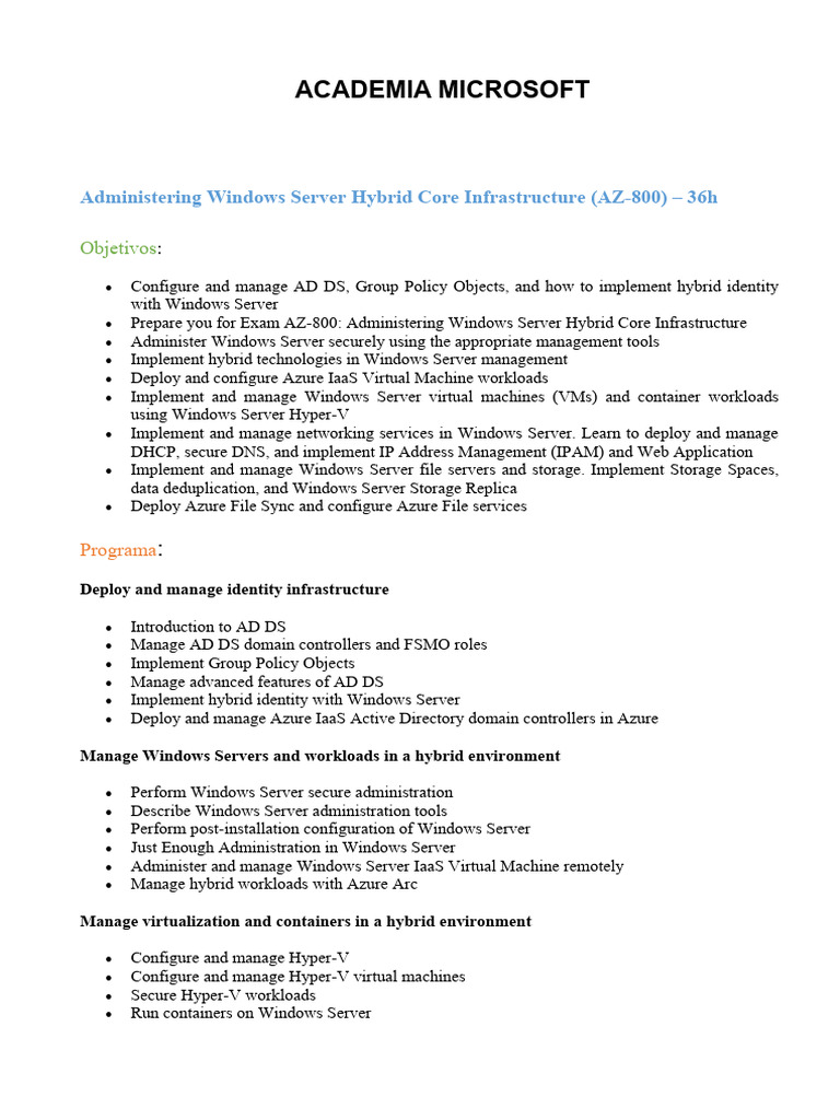 academia microsoft CP | PDF | Microsoft Azure | Security