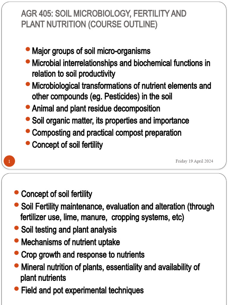 MICROBIOLOGY | PDF | Soil | Nitrite