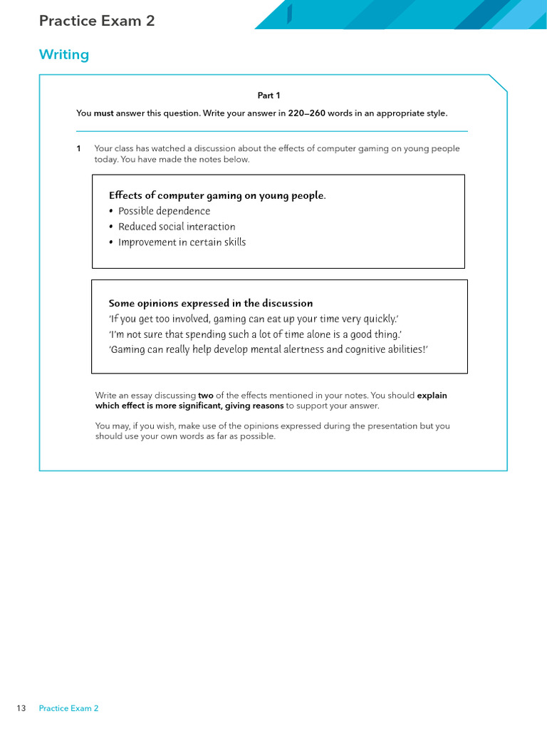 Xmas HWK C1 Formula Test 2 Writing | PDF | Reason | Psychological Concepts