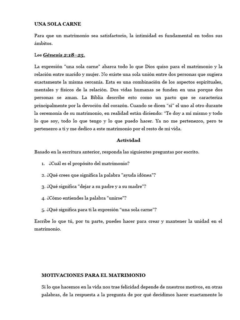 Curso Prematrimonial - Lección 2 (Oscar, Adith) | Descargar gratis PDF ... Curso Prematrimonial - Lección 2 (Oscar, Adith) | Descargar gratis PDF ...