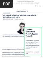 300 French Cognates | PDF