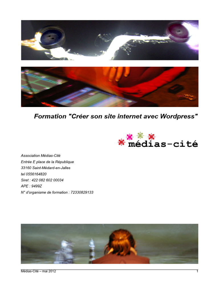 Formation WordPress : Créez votre site | PDF | WordPress | Sites web