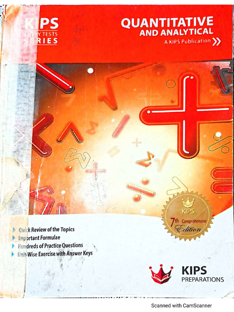 Kips Quantitative and Analytical - Compressed | PDF