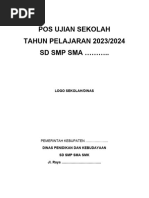 01 Juknis Pelaksaaan Ujian Satuan Pendidikan 2025 | PDF