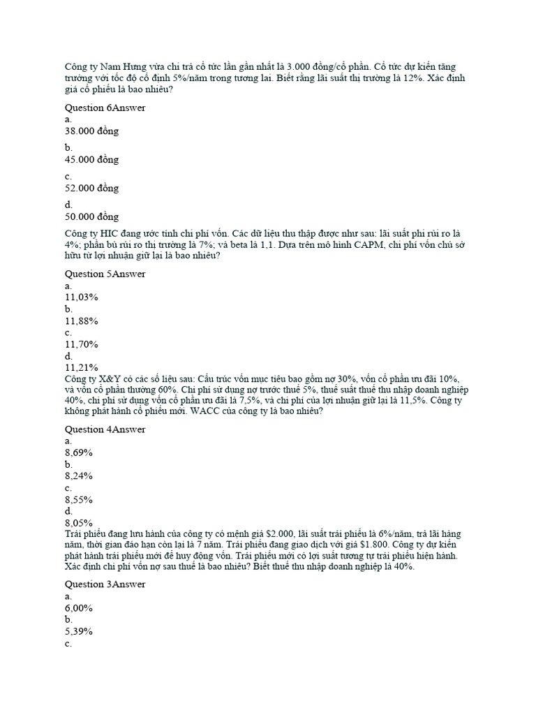 Chương 8&9 TCDN | PDF