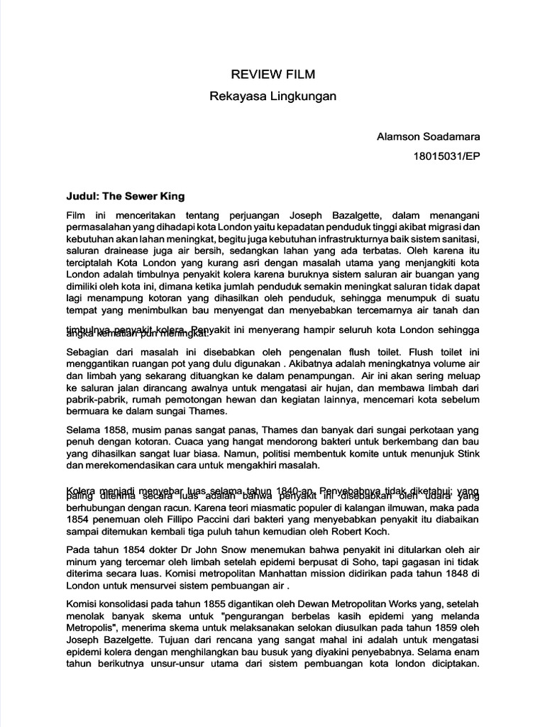 PDF The Sewer King Review - Compress | PDF