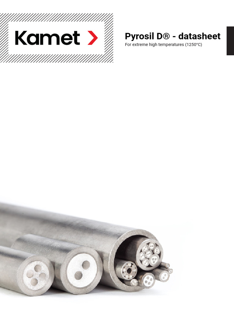 Folha de Dados - Pyrosil - Material para Alta Temperatura 1250C | PDF ...