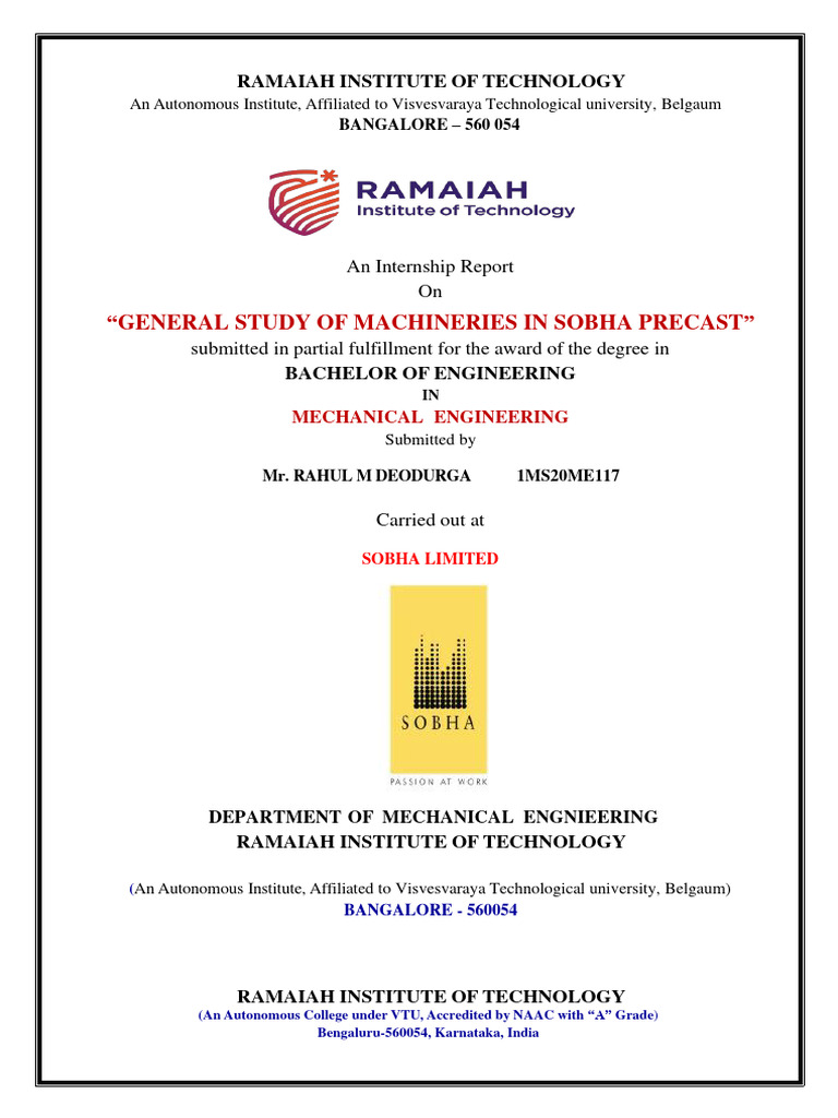 Rahul Report | PDF
