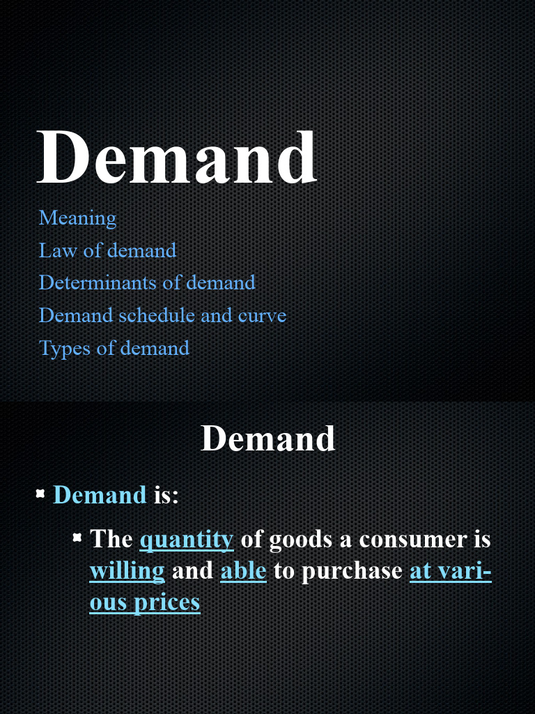 Demand | Download Free PDF | Demand | Utility Demand | Download Free PDF | Demand | Utility