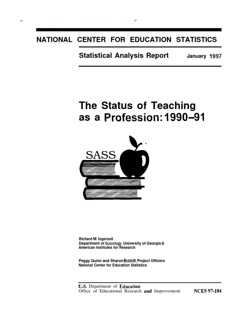 971 LL | PDF | Teachers | Sampling (Statistics)