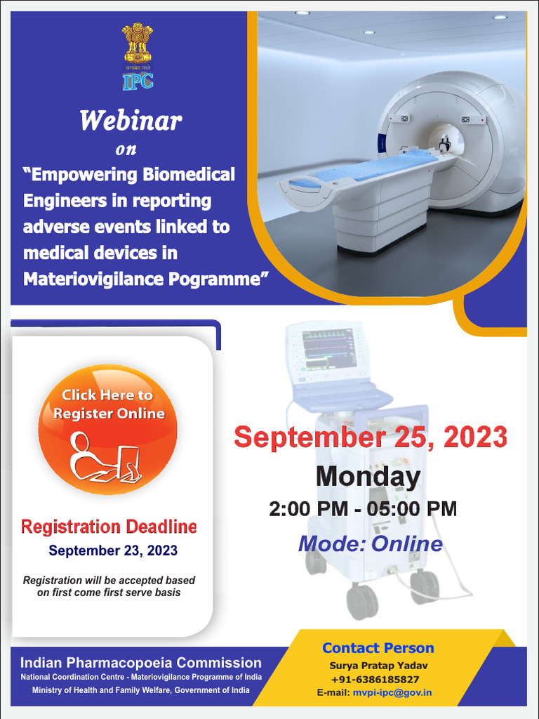 Webinar Biomedical Engineer | PDF