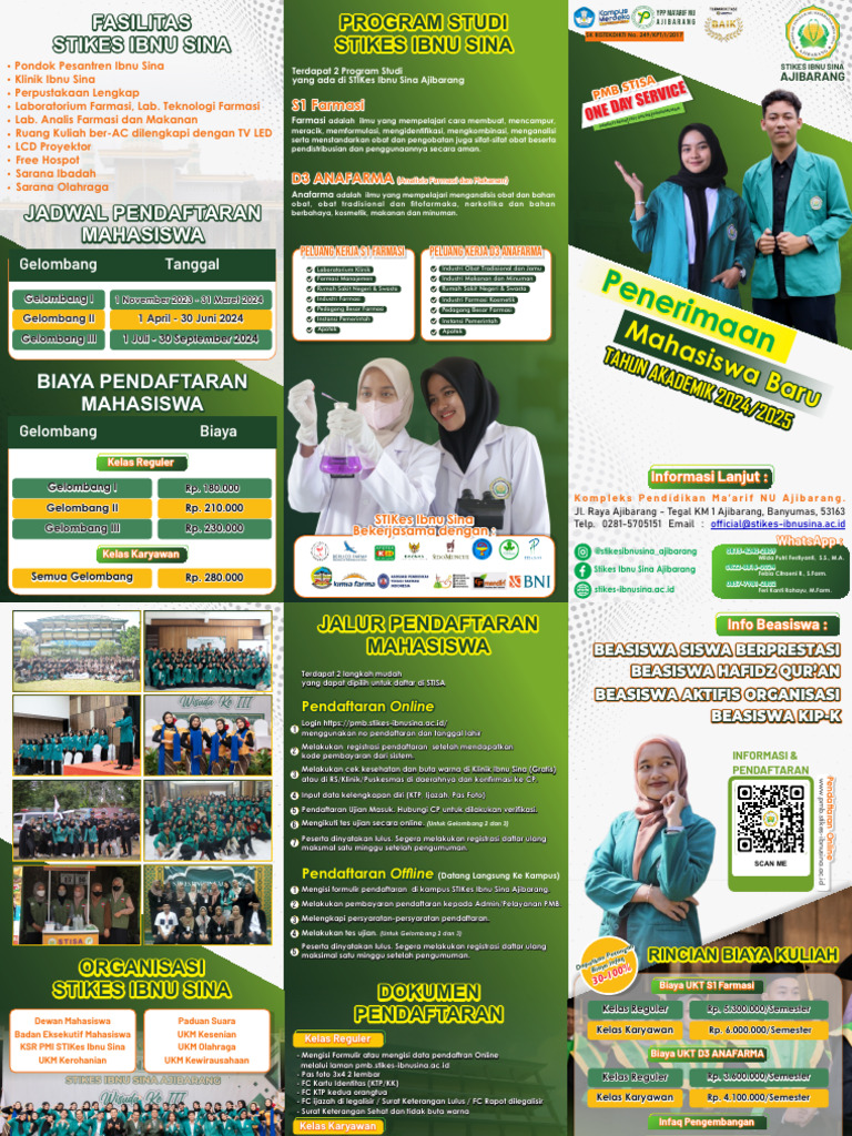 Brosur PMB 2024 Dan Rincian Biaya | PDF